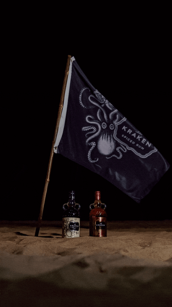 Kraken Flag - Kraken Rum